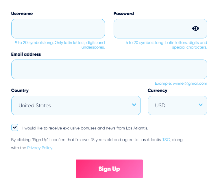 Las Atlantis Casino Login 🎖 Secure Access to Your Account